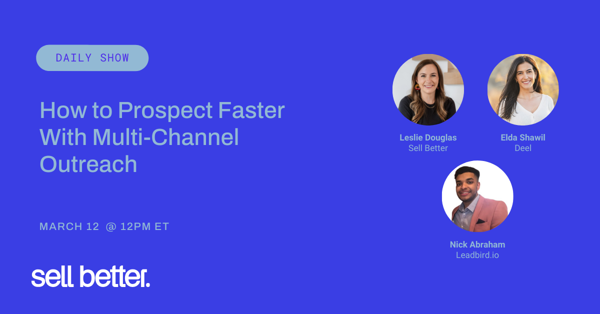How to Prospect Faster With Multi-Channel Outreach